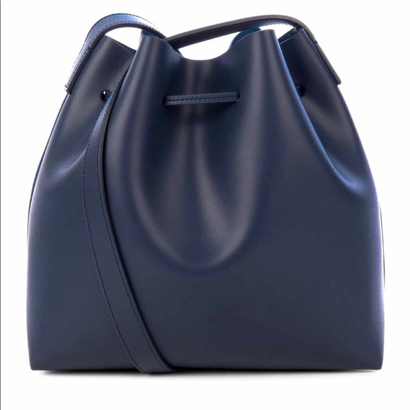 Lancaster Paris | Bags | Lancaster Paris Smooth Leather Bucket Bag Nwt ...